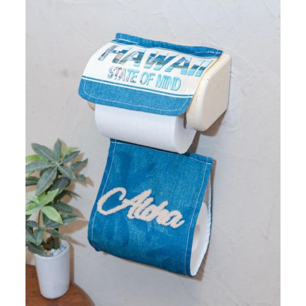 人気のフォトとデニムの柄合わせたトイレットペーパーホルダー。柔らかい日差しで目覚めた朝の、HAWAIIの景色を思い出させてくれます。素材ポリエステル 100%サイズ上部：縦 15cm 横 16cm 下部：一周44cm 横 16cm配送方法：...