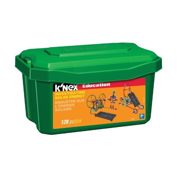 TVで話題！東大王を育てたアメリカ発の知育玩具 太陽光発電でうごくおもちゃを作ろう！ ケネックス 77075 廃盤レア品ケネックス,知育玩具,パズル,ブロック 77075 K'NEX Education - Investigating So...
