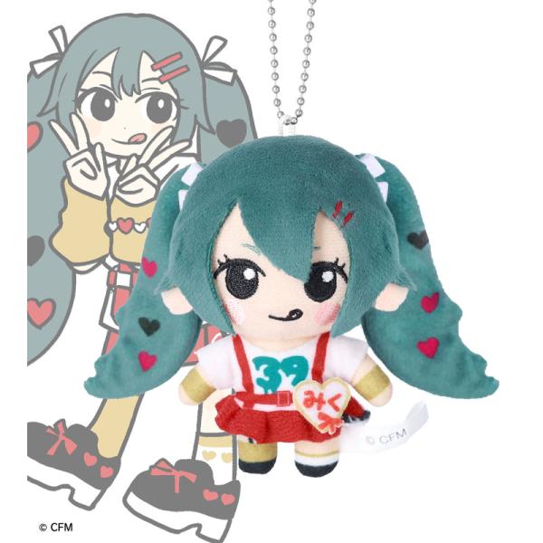 サイズ 約全長10cm『初音ミク』×「coalowl」のコラボレーションアイテムの登場です。coalowlさん描き下ろしの初音ミクのイラストを、ちょこんと立っている立体的なぬいぐるみに仕上げました。腕の中には針金が入っており、指などに抱きつ...