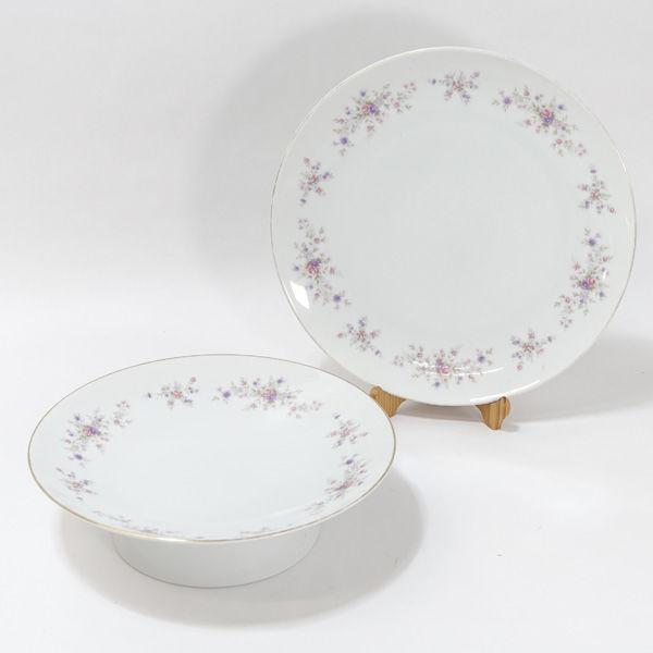 ・メーカー　　：Noritake / ノリタケ・サイズ　　　：大皿 直径(約cm):27，大皿 高さ(約cm):2.3，盛り皿 直径(約cm):24，盛り皿 高さ(約cm):7，・色(柄)の系統：ホワイト・素材　　　　：陶器--------...