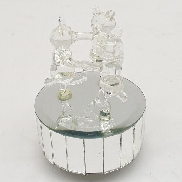 ・サイズ　　　：約ｃｍ:9×9×12.5，・色(柄)の系統：透明・デザイン　　：インテリア雑貨 クリスマス雑貨--------------------商品状態--------------------・ランク　　　：B(使用感やキズなどが見受...