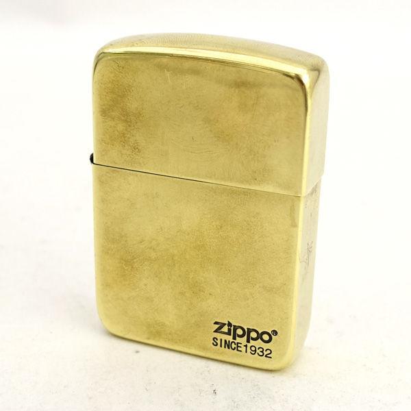 ・メーカー　　：Zippo / ジッポ・サイズ　　　：横幅　（約ｃｍ）:3.7，奥行　（約ｃｍ）:1.2，高さ　（約ｃｍ）:5.4，重量　（約g）:59，・色(柄)の系統：ゴールド・デザイン　　：ライター・付属品　　　：箱---------...