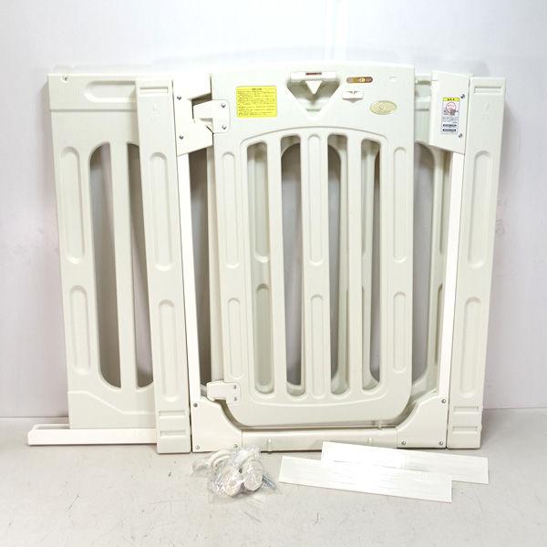 ・メーカー　　：日本育児　・サイズ　　　：【スマートゲイト】(約cm):78×91，重量(kg):6.0，【ワイドパネル】:107×88，重量(kg):3.0，・色(柄)の系統：ホワイト・デザイン　　：ベビーゲート ベビーフェンス-----...