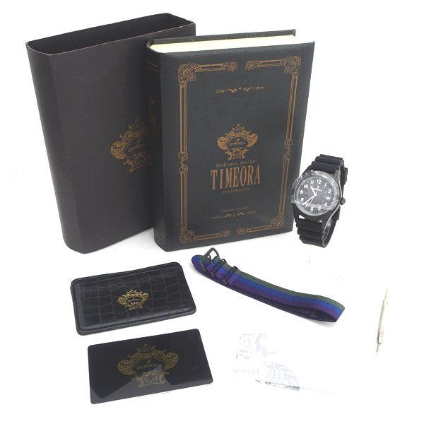 ・メーカー　　：Orobianco / オロビアンコ・製品型番　　：OR-0030・サイズ　　　：フェイス横　（約ｃｍ）:4，フェイス縦　（約ｃｍ）:4，総重量 (約g):70，・色(柄)の系統：ブラック シルバー・デザイン　　：メンズ腕時...