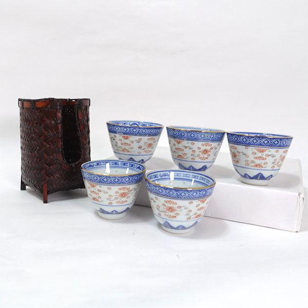 ・メーカー　　：中国茶器・サイズ　　　：口径　（約ｃｍ）:7.0，高さ　（約ｃｍ）:6.0，・色(柄)の系統：マルチカラー--------------------商品状態--------------------・ランク　　　：A(多少の使用...