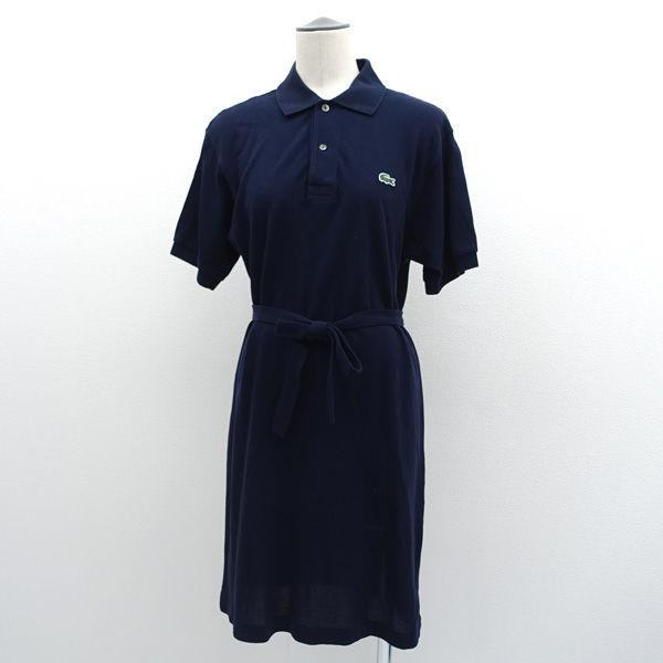 ・メーカー　　：LACOSTE / ラコステ・製品型番　　：EF120EL・サイズ　　　：表記サイズ:34，肩幅　（約ｃｍ）:44，身幅　（約ｃｍ）:48，着丈　（約ｃｍ）:94，袖丈　（約ｃｍ）:22，・色(柄)の系統：ネイビー・デザイン...