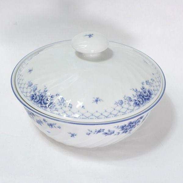 ・メーカー　　：Cing Gourmets BY SANGO・サイズ　　　：形状:丸，横幅　（約ｃｍ）:23.5，縦幅　（約ｃｍ）:23.5，深さ (約cm):8，・色(柄)の系統：ホワイト ブルー・素材　　　　：陶器-----------...