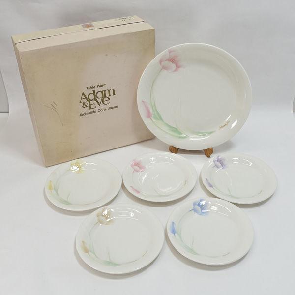 ・メーカー　　：ＡＤＡＭ＆ＥＶＥ / たち吉・製品型番　　：947-378・サイズ　　　：形状:丸，(大)横幅 (約cm):25.5，(大)縦幅 (約cm):25.5，(大)高さ (約cm):2.5，(小)横幅(約cm):16.5，(小縦幅...