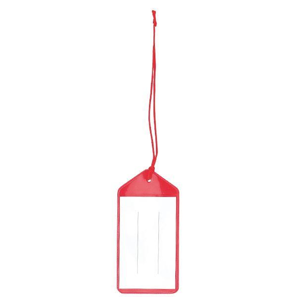 ■種別／レッド　■サイズ／W65×H130mm　■対応中紙サイズ／名刺サイズ　■素材／軟質塩ビ　■入数／1ヶ　メーカー・委託先在庫のため在庫確認が必要な商品です。予期せぬ欠品・廃番の可能性がございます。