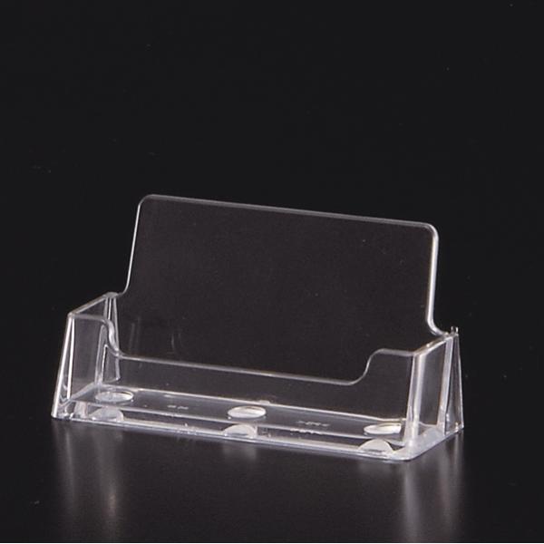 ショップカードホルダーに。■種別／名刺サイズ横置き　■本体サイズ／W101×D32×H52mm　■カード収納部サイズ／W93×D18mm（名刺用）　■重量／約50g　■素材／スチロール樹脂　メーカー・委託先在庫のため在庫確認が必要な商品です...