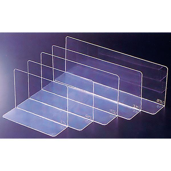 商品棚・平台などの商品仕切に最適！安さで人気です！　高衝撃性強化ポリスチレン使用。（非エンビ）　分別回収によりリサイクル可能。　アクリル並の透明感。　なんといっても安い！　■種別／W420　■サイズ／W420×D75×H150mm　■厚さ／...