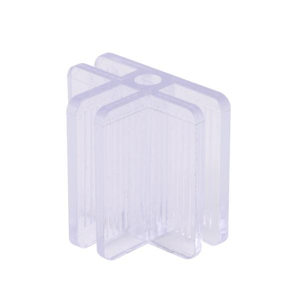 イベントや展示会などで活躍！スピーディな組立て、撤去が可能です。ポスターなどを張り付けたパネルを差し込むだけで、様々な展示が可能です。　■種別／T字用　■カラー／クリアー　■サイズ／W38×D25×H36mm　■素材／ポリカーボネイト　■対...