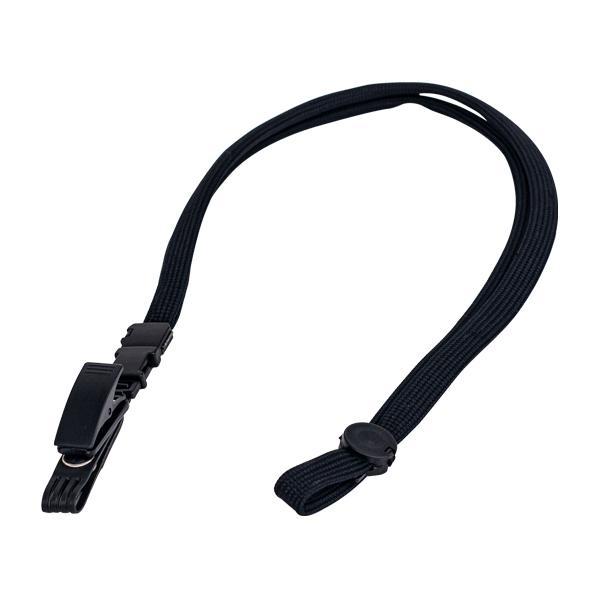 ■種別／ブラック　■ストラップ部全長／510mm　■ストラップ巾／10mm　■素材／フック部：ナイロン系樹脂　■仕様／バンドクリップ式　メーカー・委託先在庫のため在庫確認が必要な商品です。予期せぬ欠品・廃番の可能性がございます。