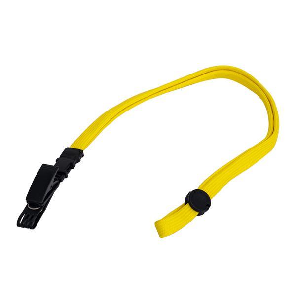 ■種別／イエロー　■ストラップ部全長／510mm　■ストラップ巾／10mm　■素材／フック部：ナイロン系樹脂　■仕様／バンドクリップ式　メーカー・委託先在庫のため在庫確認が必要な商品です。予期せぬ欠品・廃番の可能性がございます。