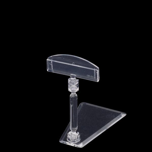 テーパーベースフォルムは高級感を演出します　クリアスタンドのベストアイテム。自由な角度調節により、変化に富んだPOP演出が可能です！　■種別／CP-5　■ベースサイズ／上底25×下底49×D75mm　■支柱長さ／L50mm　■クリップ・カー...