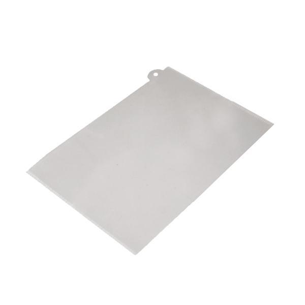 ■種別／A5　■サイズ／W154×H230mm　■厚さ／0.5mm　■素材／高透明ポリプロピレン　■備考／○フック用の穴付き　■入数／1枚　メーカー・委託先在庫のため在庫確認が必要な商品です。予期せぬ欠品・廃番の可能性がございます。