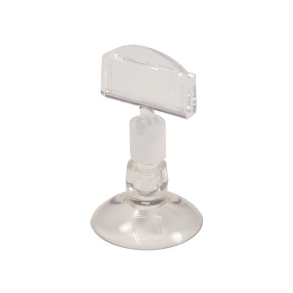 回転寿司店の必需品　■種別／UC-1Q　■サイズ／W27×H約50mm　■吸盤サイズ／φ30mm　■対応ポップ厚／0.1〜0.4mmまで　■素材／PS、POM、PVC　■重量／ー　■入数／1ヶ　■備考／○角度調節可能　メーカー・委託先在庫の...