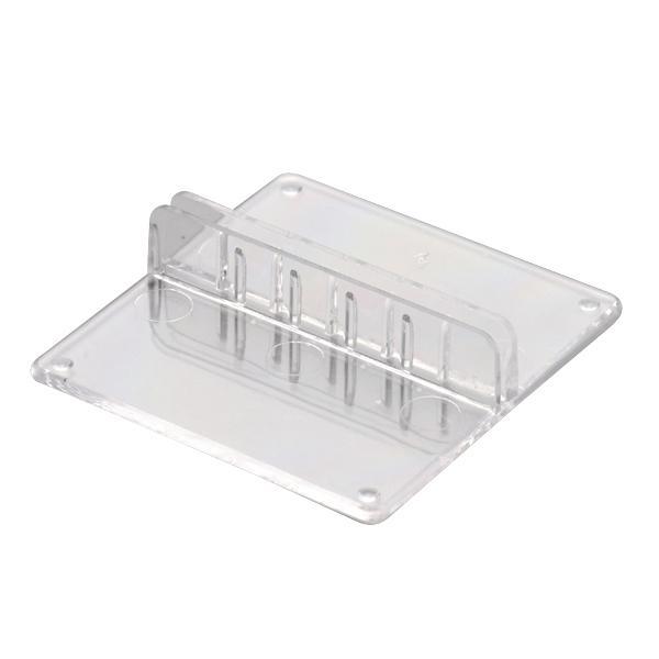 パウチフィルム用におすすめです。　■サイズ／W46×D50×H11mm　■素材／ポリカーボネート　■対応カード厚／0.3〜0.9mm　■入数／1ヶ　メーカー・委託先在庫のため在庫確認が必要な商品です。予期せぬ欠品・廃番の可能性がございます。