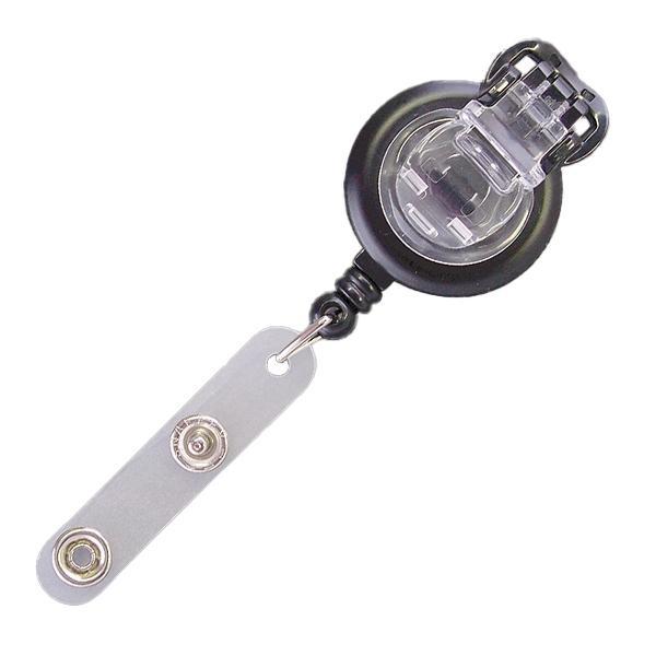 ストラップを取付けてネックピースパーツとしても使用できます。回転機能付なので、360度どんな角度にも引き出し易くなっています。キーホルダー等、ちょっと伸ばして使うのに便利です。実績のあるフィッシュクリップ同様の強力なグリップ力があります。グ...