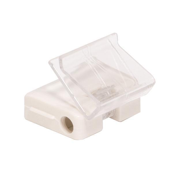 出っ張りの少ない新機構。根元が180度回転します　■種別／アイボリー　■サイズ／W44×D33×H31mm　■ベースサイズ／42×33mm　■素材／本体：ABS・マグネット、ホルダー：ポリカーボネート　■対応パネル厚／3〜7mm厚　メーカー...