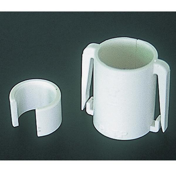 のぼりの巻きつき防止、吹き上がり防止に効果的！　■種別／22型／通常ポール用　■素材／ABS　■カラー／ホワイト　メーカー・委託先在庫のため在庫確認が必要な商品です。予期せぬ欠品・廃番の可能性がございます。