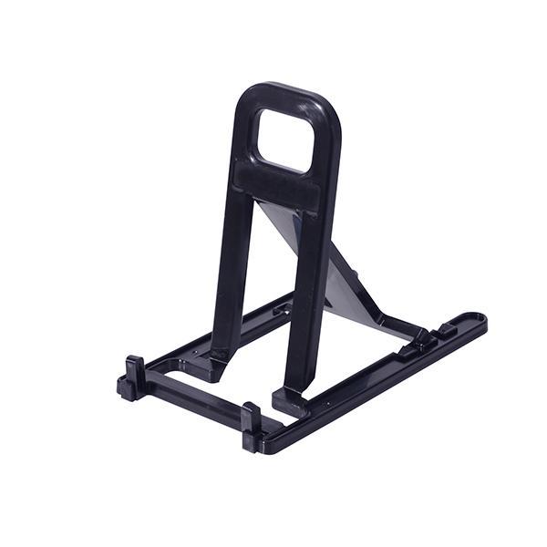 折りたたんで収納できるコンパクトな展示ツール。　コルク・黒板ボードなどを卓上に展示するときに便利　3段階に角度が変更できます。　■種別／L　ブラック　■最大外寸／W90×D155×H130mm　■折りたたみ時／90×170×8mm　■受け高...