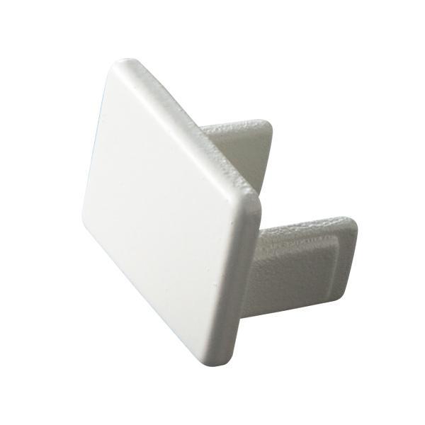 レールの端部に押しこむだけで簡単に取付られます。レールに合わせてカラーをお選びください。　レール本体をビス止めする前に挿入してください。　■種別／PR-E（W）　■カラー／ホワイト　■素材／亜鉛ダイキャスト　■仕上げ／アイボリーホワイト焼付...