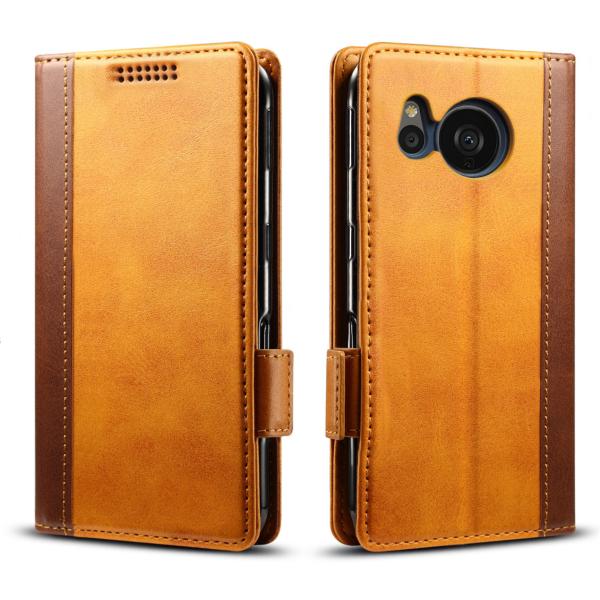 ・「AQUOS sense7」「AQUOS sense7 SH-53C」「AQUOS sense7 SHG10」「AQUOS sense7 SH-M24」対応の手帳タイプのレザーケース。・上質で手触りの良い丈夫な合皮を使用しています。スマー...