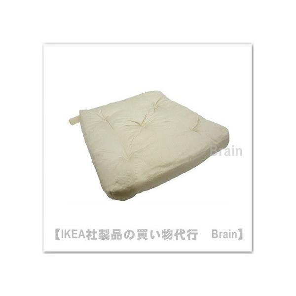 ■カラー：ライトベージュ■商品の大きさ幅（最小）: 35 cm幅（最大）: 40 cm奥行き: 38 cm厚さ: 7 cm中素材の重量: 330 g総重量: 460 g■主な特徴- マジックテープで椅子に固定できます- 両面使えます。両面を...