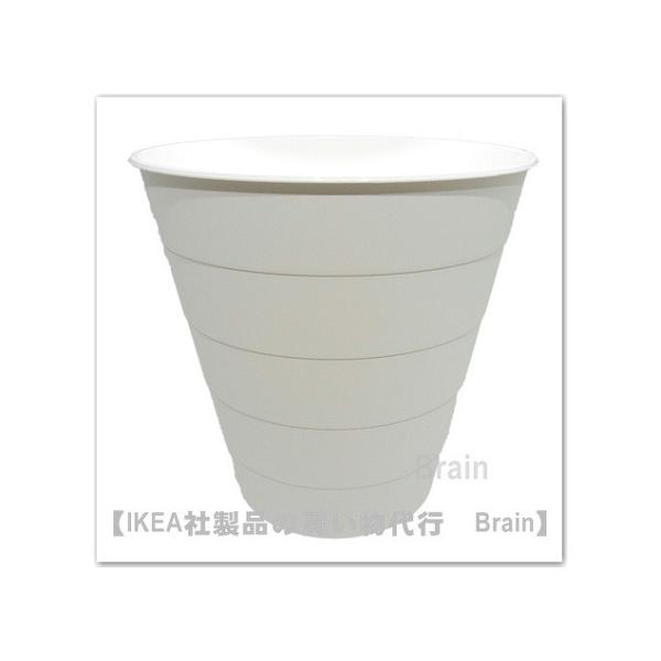 ■カラー：ホワイト■商品の大きさ直径: 28 cm高さ: 28 cm容量: 10 l ■主な特徴- プラスチック製。丈夫で汚れをさっと拭きとれます デザイナーK Hagberg/M Hagberg ■パッケージの大きさと重さ パッケージ数：...