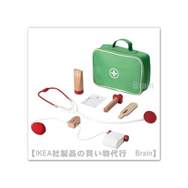 ■カラー：マルチカラー■商品の大きさお医者さんごっこセット 7ピース■主な特徴- お医者さんと患者さんのごっこ遊びで、お子さまは共感力やコミュニケーションスキルを伸ばし、自信を高められます- バッグに持ち手が付いているので、どこでもお子さま...