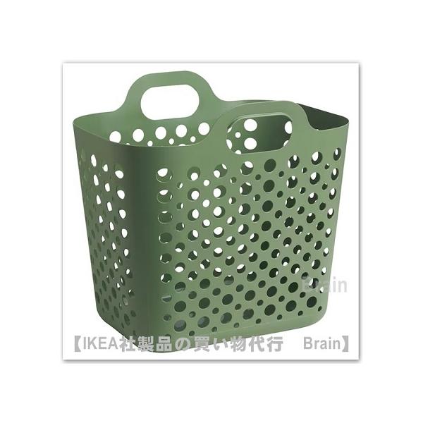 ■カラー：グリーン■商品の大きさ幅: 38 cm奥行き: 29 cm高さ: 36 cm最大荷重: 4 kg内容量: 24 l■主な特徴- ランドリーバスケット全体が柔らかいプラスチック製なので、片手で簡単に持ち運べます■パッケージの大きさと...