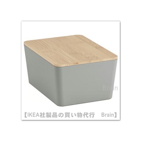 ■カラー：ライトグレー/竹■商品の大きさ奥行き: 18 cm高さ: 8 cm幅: 13 cm■主な特徴- 奥行き15cmのENHET/エーンヘート シリーズのキャビネットやフレーム、奥行き13cm以上の棚が付いたそのほかの収納家具に収まりま...