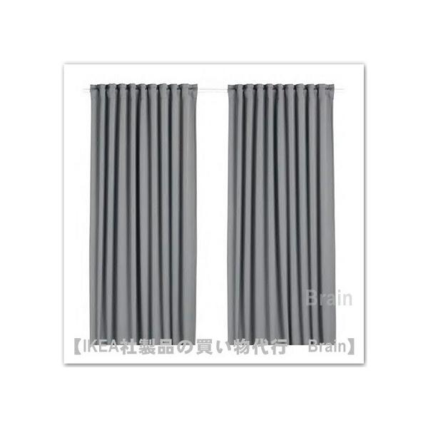 ■カラー：グレー■商品の大きさ長さ: 250 cm幅: 145 cm重さ: 2.00 kgサイズ: 3.63 m?パッケージ個数: 2 ピース■主な特徴- この布地は、外からの光をすべて遮り、テレビ/モニターへの映り込みを防ぎます。 室内に...