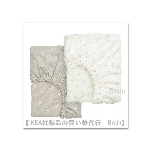 ■カラー：ホワイト/グレー■商品の大きさ長さ: 120 cm幅: 60 cmパッケージ個数: 2 ピース■主な特徴- ゴムが入っているので、マットレスにかけたシーツにしわが寄りません■パッケージの大きさと重さパッケージ数：: 1商品番号：1...