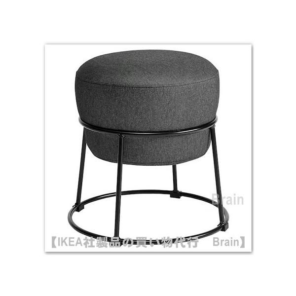 ■カラー：ヴィースレ ダークグレー■商品の大きさ直径: 42 cm高さ: 43 cm■主な特徴- 積み重ねられるので、場所をとらずにゲスト用の予備のチェアとしていくつか置いておけます- このカバーはお手入れを簡単にする処理が施されているので...