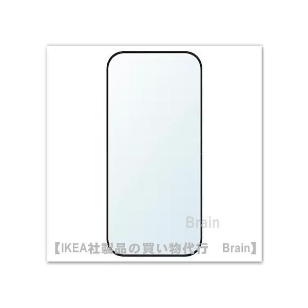 ■カラー：ブラック■商品の大きさ幅: 28 cm高さ: 60 cm奥行き: 2 cm■主な特徴- 飛散防止フィルムを貼ってあります。万が一割れてもケガの心配はありません- 家中どこでも使えます。バスルーム用の防水規格にも適合していますデザイ...