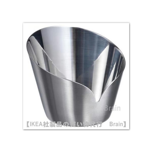 ■カラー：ステンレススチール■商品の大きさ直径: 7 cm高さ: 7 cm■主な特徴- 花びらが開く様子をインスピレーションにした有機的なフォルムはそれ自体が美しいだけでなく、光を優雅に捉える効果もあります- 内側は光沢があり、外側はマット...