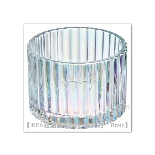 ■カラー：マザーオブパール■商品の大きさ直径: 7 cm高さ: 5 cm■主な特徴- R〓FFELBJ〓RK/レッフェルビョルク キャンドルホルダーは、光きらめくマザーオブパール仕上げが波状の形によってより強調されています- キャンドルを灯...