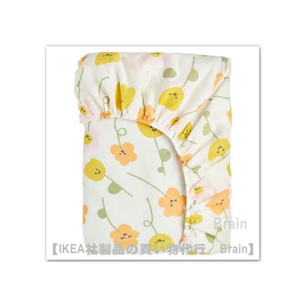 ■カラー：マルチカラー/フローラルパターン■商品の大きさ長さ: 200 cm幅: 90 cm■主な特徴- 全周ゴム入りのボックスシーツ。厚さ10cmまでのマットレスに取り付けられます- 綿は肌あたりの柔らかな天然素材。洗濯機で洗えるのでお手...