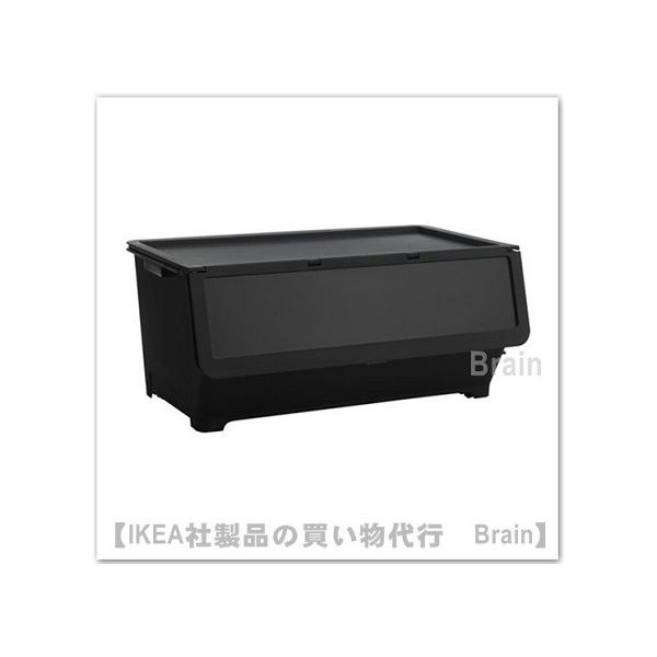 ■カラー：ブラック■商品の大きさ幅: 67 cm奥行き: 42 cm高さ: 31 cm最大荷重: 5 kg ■主な特徴- 積み重ねたままふたを開閉できます■パッケージの大きさと重さ商品番号: 203.399.34パッケージ数: 2 ■お役立...