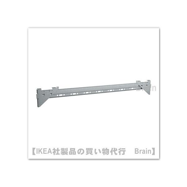 ■カラー：シルバー■商品の大きさ幅: 63 cm奥行き: 1.5 cm高さ: 4 cmフレームの幅: 70 cm ■主な特徴- 吊り下げレールは補強材の役目も果たすため、EKET/エーケト キャビネットを簡単かつ安全に壁に取り付けられます ...