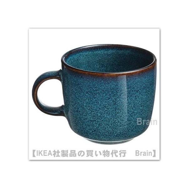 ■カラー：ブルー■商品の大きさ高さ: 8 cm容量: 37 cl■主な特徴- 釉薬が反応し合いひとつひとつのマグにハンドメイドならではの独特の風合いをもたらしており、自然な仕上がりで製品の魅力を引き立てますデザイナーN Karlsson/M...