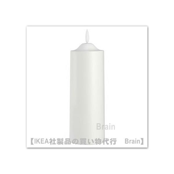 ■カラー：ホワイト■商品の大きさ直径: 68 mm高さ: 190 mm■主な特徴- LEDキャンドルは、本物のキャンドルの炎を思わせる温かく揺れる光を放ち、すすや垂れるロウなしで心地よい雰囲気を作りだします- このLEDピラーキャンドルの点...