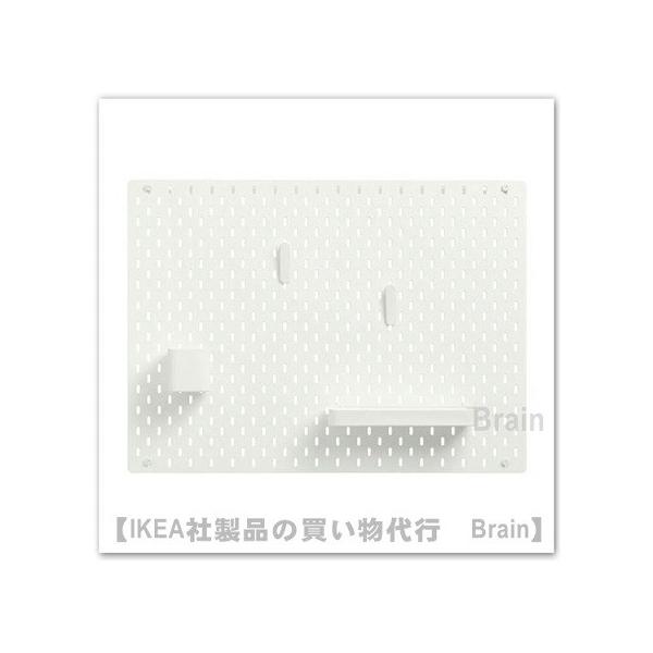 ■カラー：ホワイト■商品の大きさ幅: 76 cm奥行き: 12 cm高さ: 56 cm ■パッケージの大きさと重さ商品番号：292.846.68パッケージ数：4 ■お役立ち情報 壁取り付け用のレール付き壁の材質により使用できるネジの種類が異...