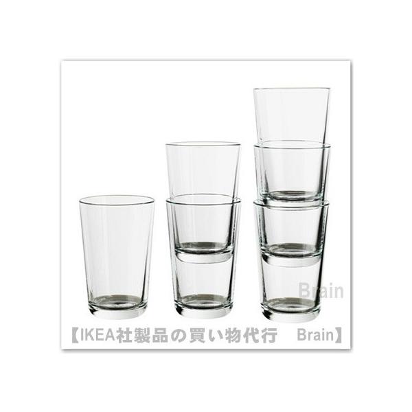 ■カラー：クリアガラス■商品の大きさ高さ: 12 cmパッケージ個数: 6 ピース■主な特徴- 温かい飲み物にも使えます- 耐久性と耐衝撃性に優れた強化ガラス製- 重ねて収納できます デザイナーPreutz/Wihlborg/Braasch...