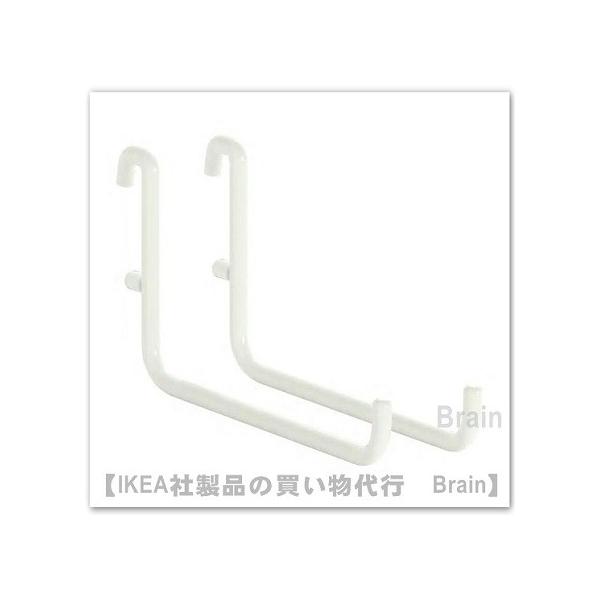 ■カラー：ホワイト■商品の大きさ奥行き: 9.5 cm高さ: 6 cmパッケージ個数: 2 ピース■主な特徴- 1個ずつ使ってヘッドホンやブラシを掛けたり、2個使ってハンマーやほうきなど大きめのものを掛けたりできます- 取り付けも移動も簡単...