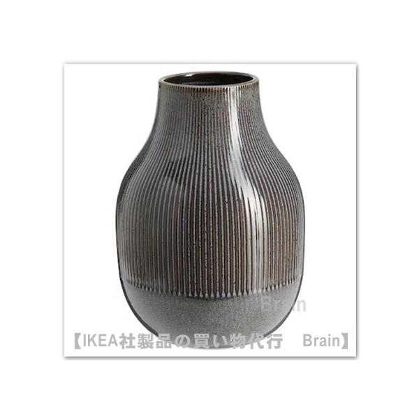 ■カラー：ダークグレー■商品の大きさ高さ: 21 cm幅: 8 cm直径: 16 cm■主な特徴- 花瓶としても、単独でオブジェとしても使えます■パッケージの大きさと重さ商品番号: 305.864.10長さ: 22 cm重さ: 1.11 k...