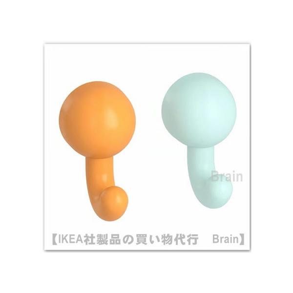 ■カラー：オレンジ/ターコイズ■商品の大きさ高さ: 12 cm長さ: 8 cm幅: 7 cm最大荷重/フック: 3 kgパッケージ個数: 2 ピース■主な特徴- 子どもたちにとって簡単に使えるデザインなので、バスルームのルーティンを通して習...