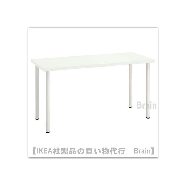 ■カラー：ホワイト/ホワイト■商品の大きさ長さ: 140 cm幅: 60 cm高さ: 73 cm■主な特徴- 脚を取り付けるための下穴が開いています- 足の高さを微調整できるので、平らでない場所でも安定します■パッケージの大きさと重さ商品番...